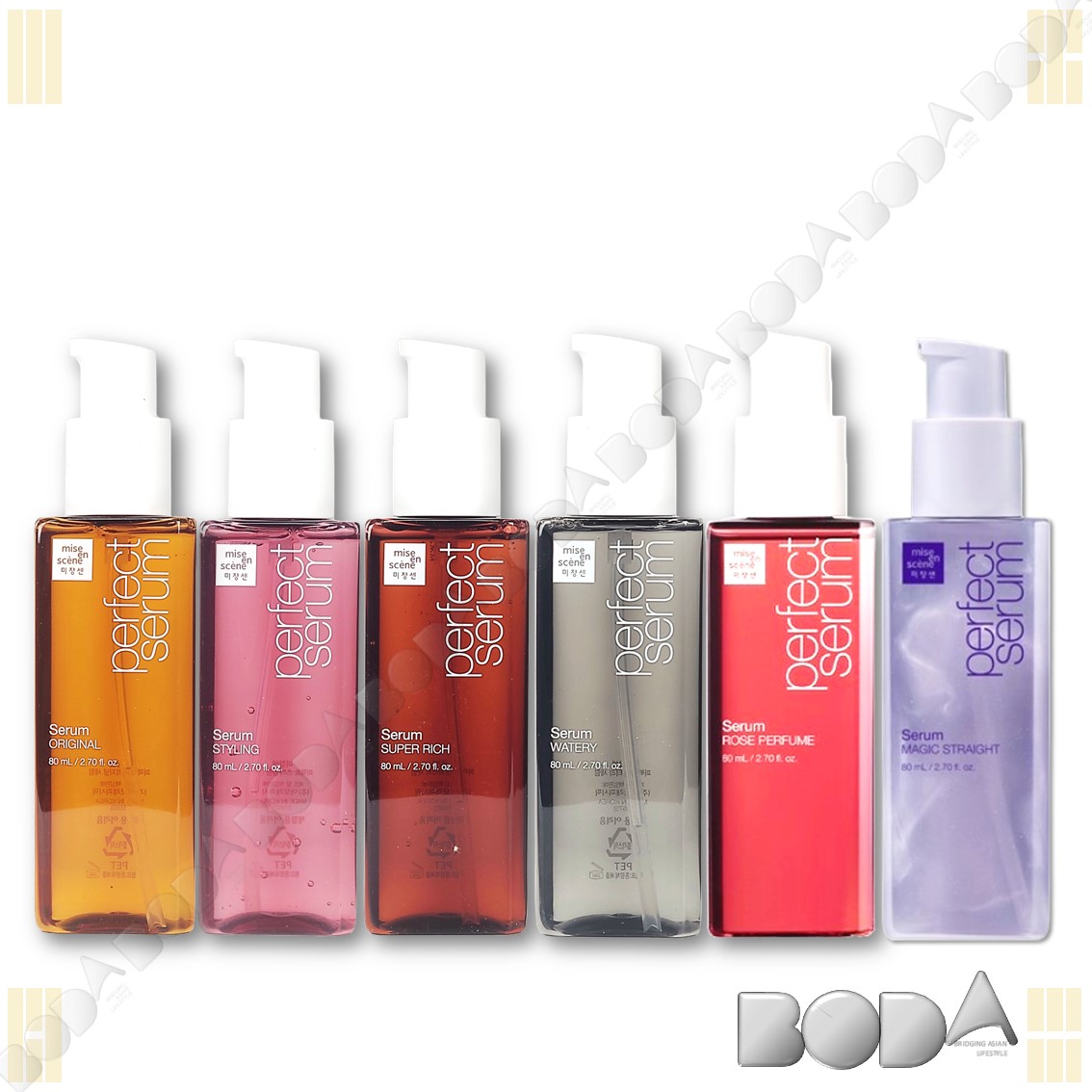 MISE EN SCENE Perfect Serum Hair Oil 80ml / 80ml+80ml+30ml | Shopee Malaysia