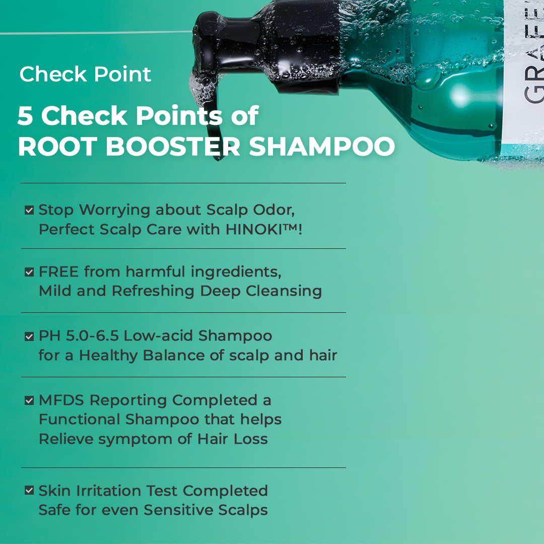 [GRAFEN] Root Booster Shampoo 500ml x2·anti hair loss shampoo·anti ...