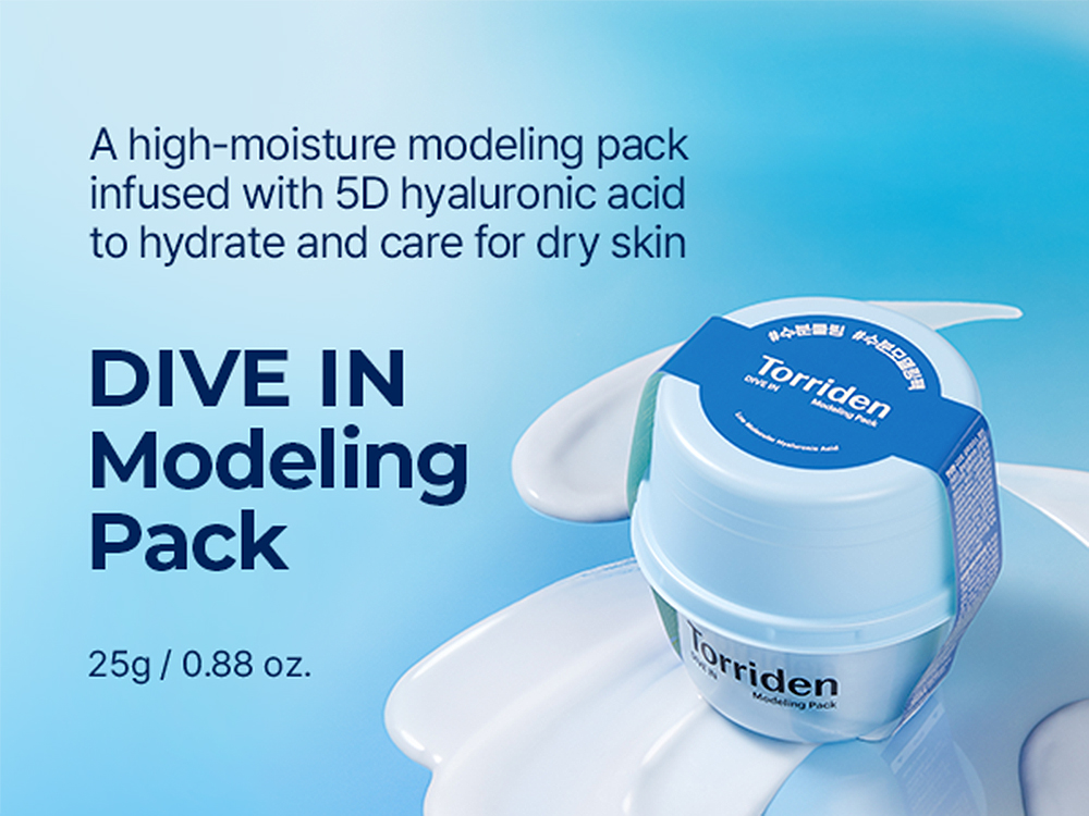 [Torriden Official] DIVE IN Low Molecular Hyaluronic Acid Modeling Pack ...