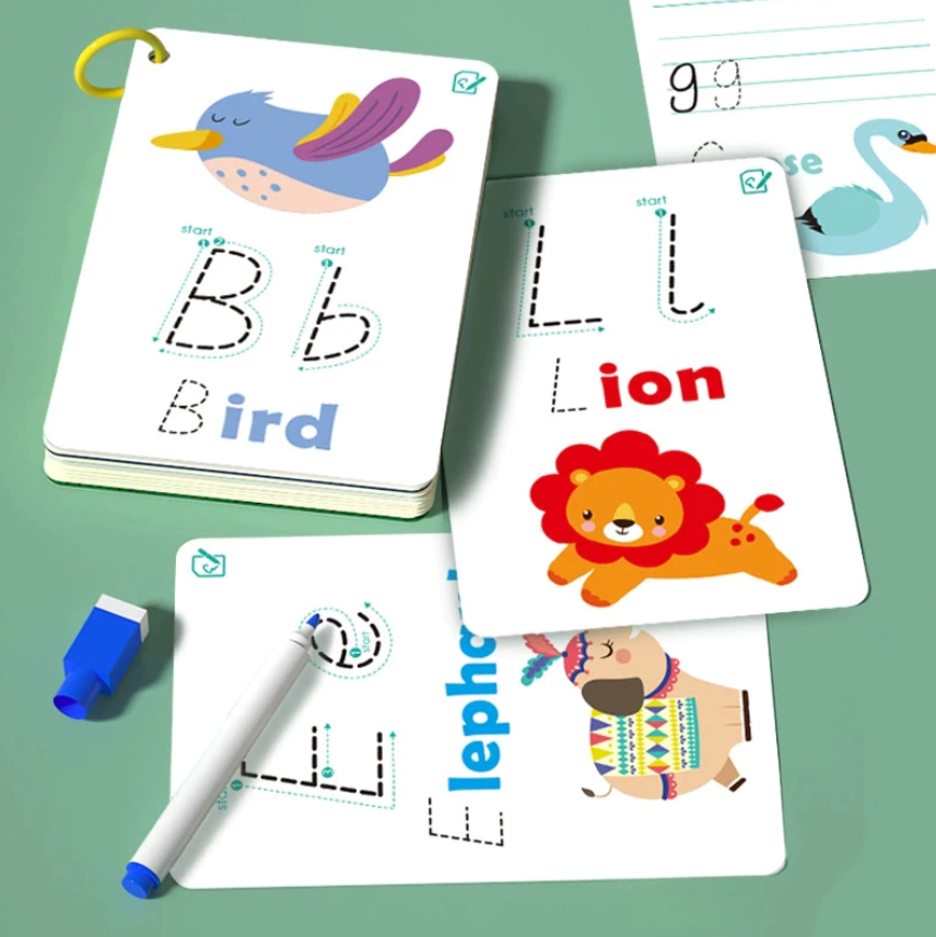 Montessori Children's Early Education Cognitive Cards Numbers ...