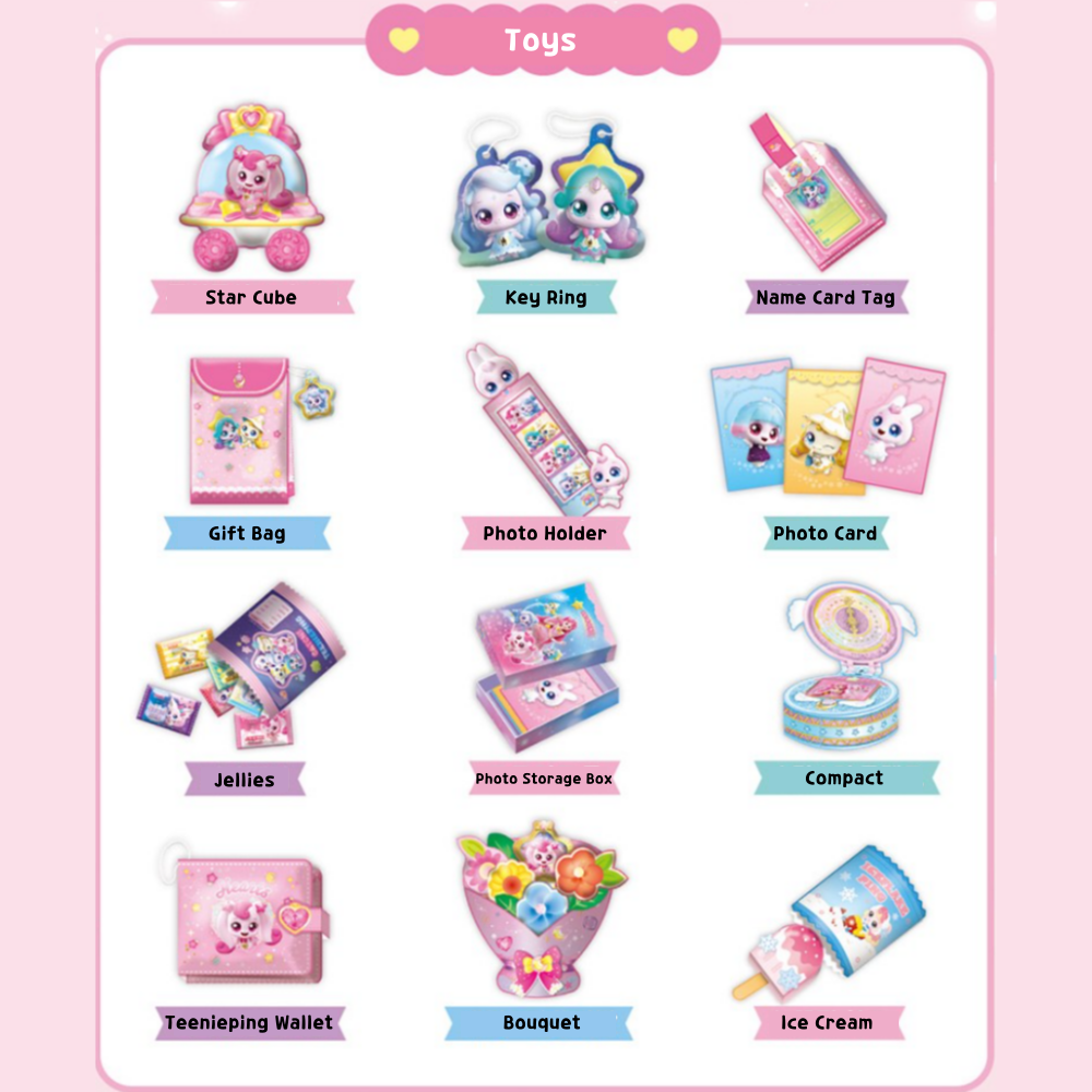 Season 5 Shooting Star Catch Teenieping Squishy Craft Kit Teenieping ...