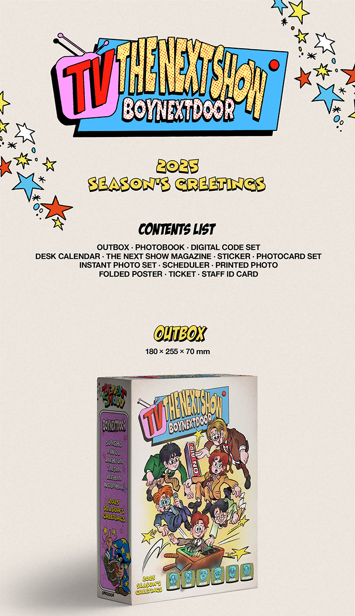 [POB] BOYNEXTDOOR [THE NEXT SHOW] 2025 SEASON'S GREETINGS (18th Dec ...