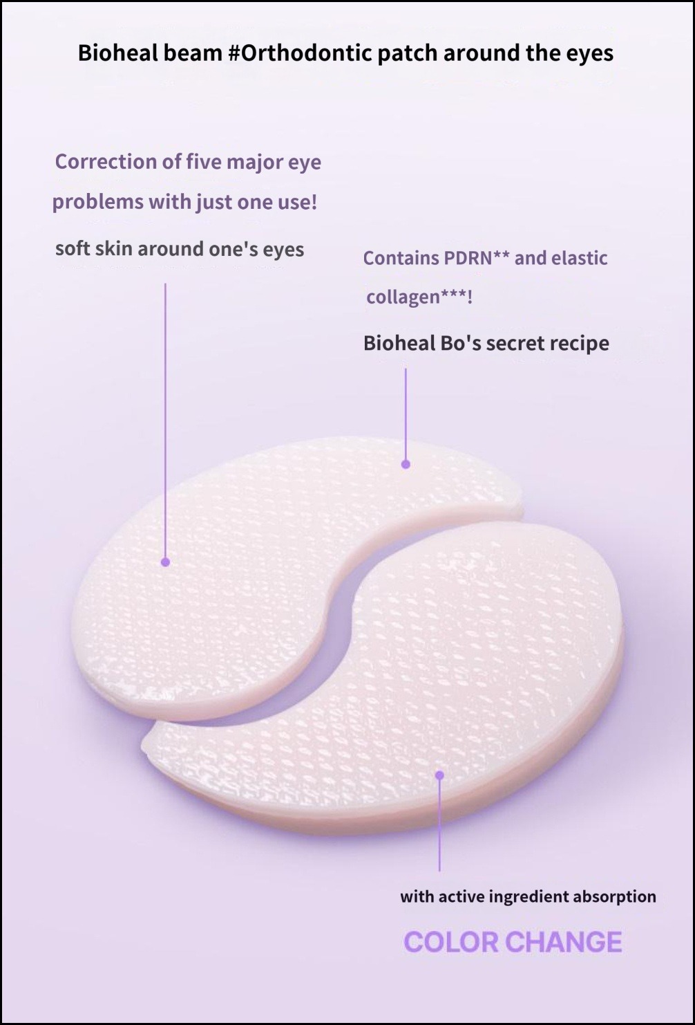 [BIOHEAL BOH] Probioderm Collagen Remodeling Eye Patches 60ea / Lifting ...