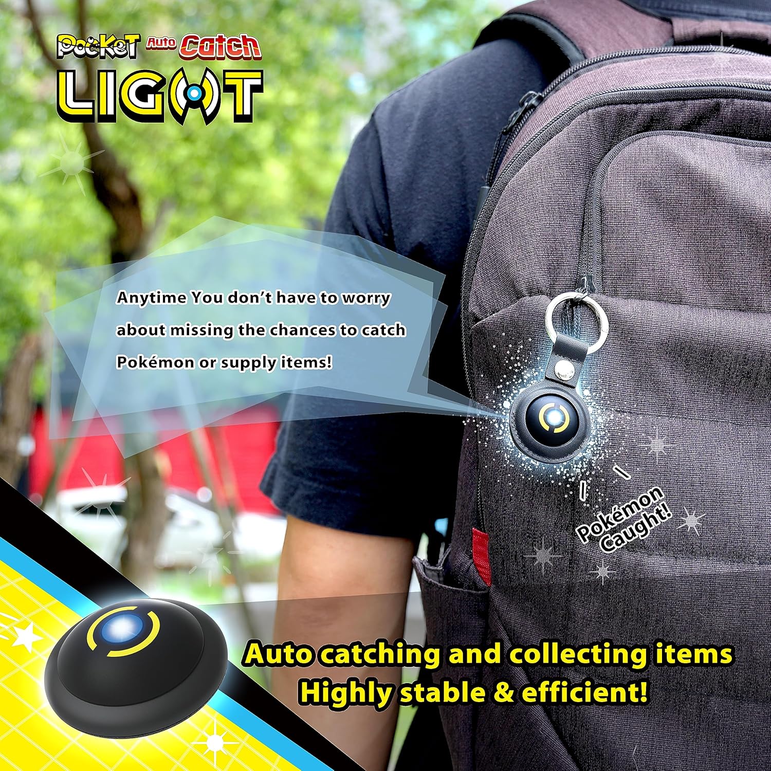 Pocket Auto Catch Light [Brook Official Retailer] SG - Pokémon Go ...