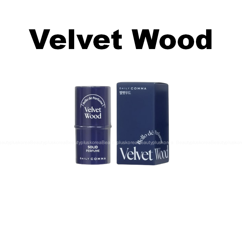 [DAILY COMMA] Bello de Solid Body Balm 4.7g (Dear Rosie / Velvet Wood ...