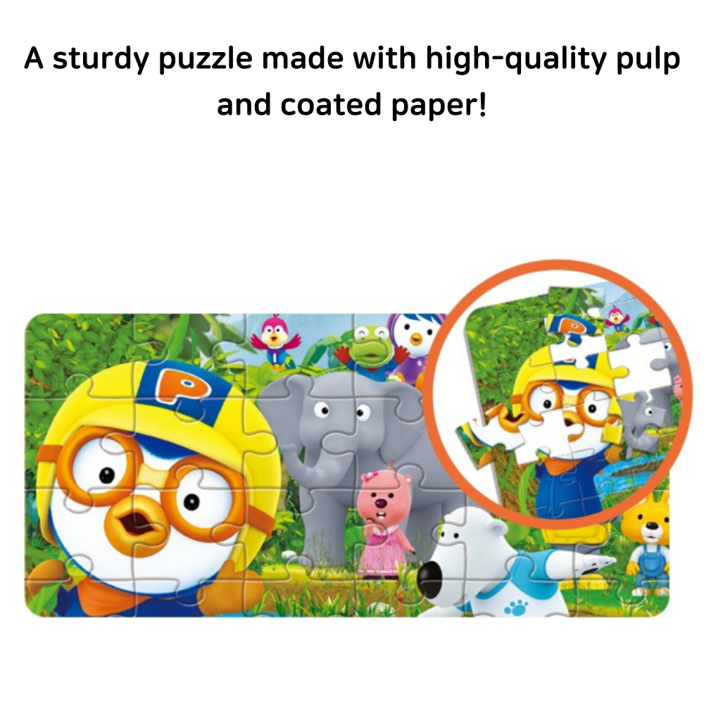 Pororo Puzzle Kids Puzzle Kids Jigsaw Puzzle Set 5 Pack Set Bag Puzzle ...