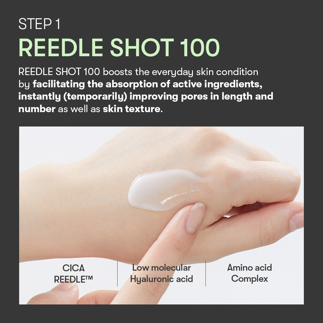 [VT] Reedle Shot 100 2Step Mask (100 / 300) Skin Condition Improvement ...