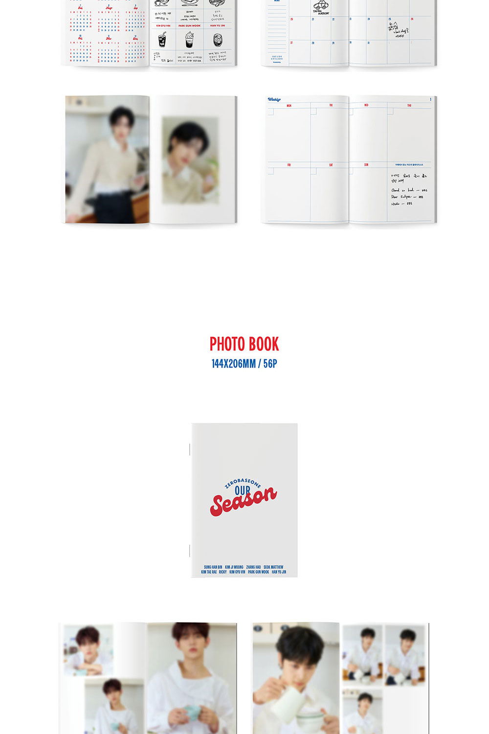 [POB] ZEROBASEONE(ZB1) [OUR Season] 2025 SEASON'S GREETINGS (23rd Dec.2024) | Shopee Malaysia