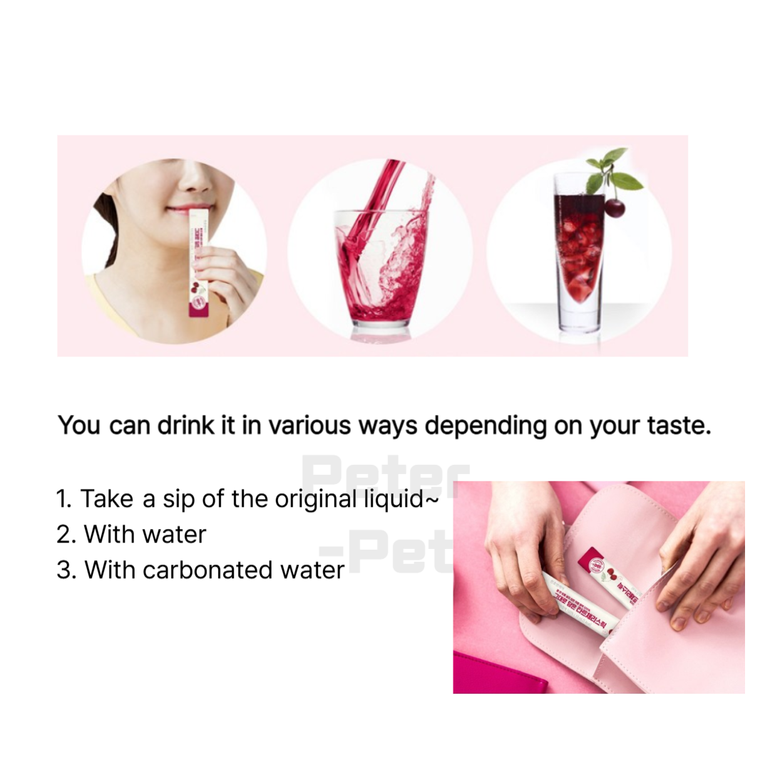 [Chunho N Care] NFC Tart Cherry 30 Sticks X 10ml containing daily vitality Chunho n Care ...
