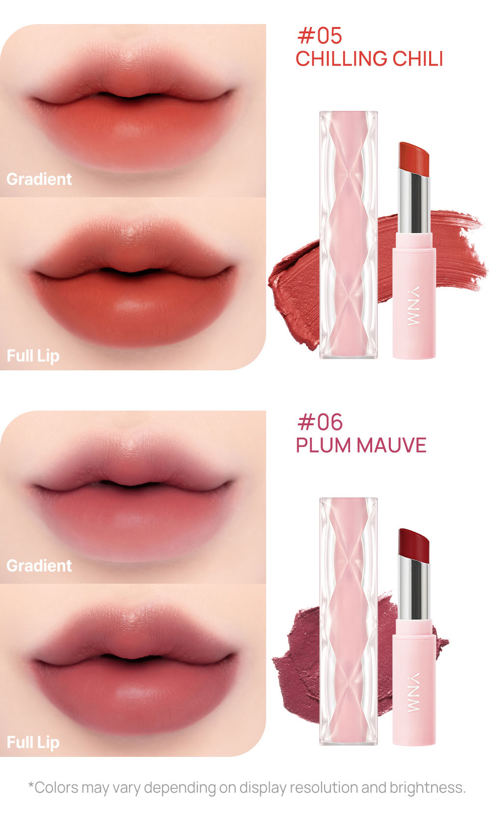 YNM Cream Matte Lipstick 5.5g (6 Shades) | Shopee Malaysia
