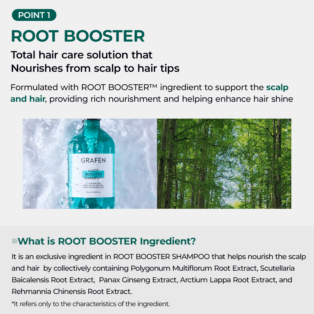 [GRAFEN] Root Booster Shampoo 500ml x2·anti hair loss shampoo·anti ...