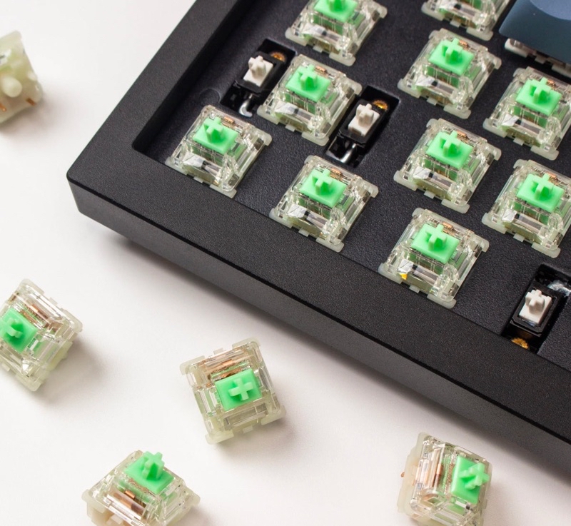 [LUBED/FILMED] Gateron Baby Kangeroo Custom Mechanical Keyboard tactile ...