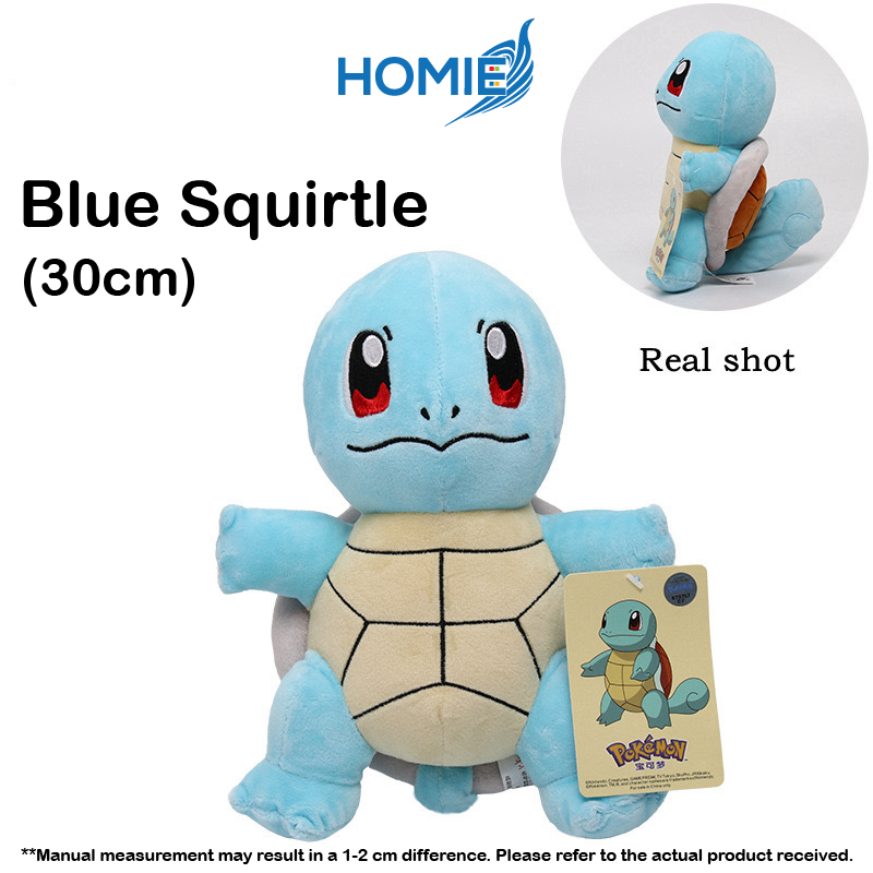 HOMIE POKEMON Plush Buddy Stuffed Doll/Pikachu/Bulbasaur/Blue Squirtle ...