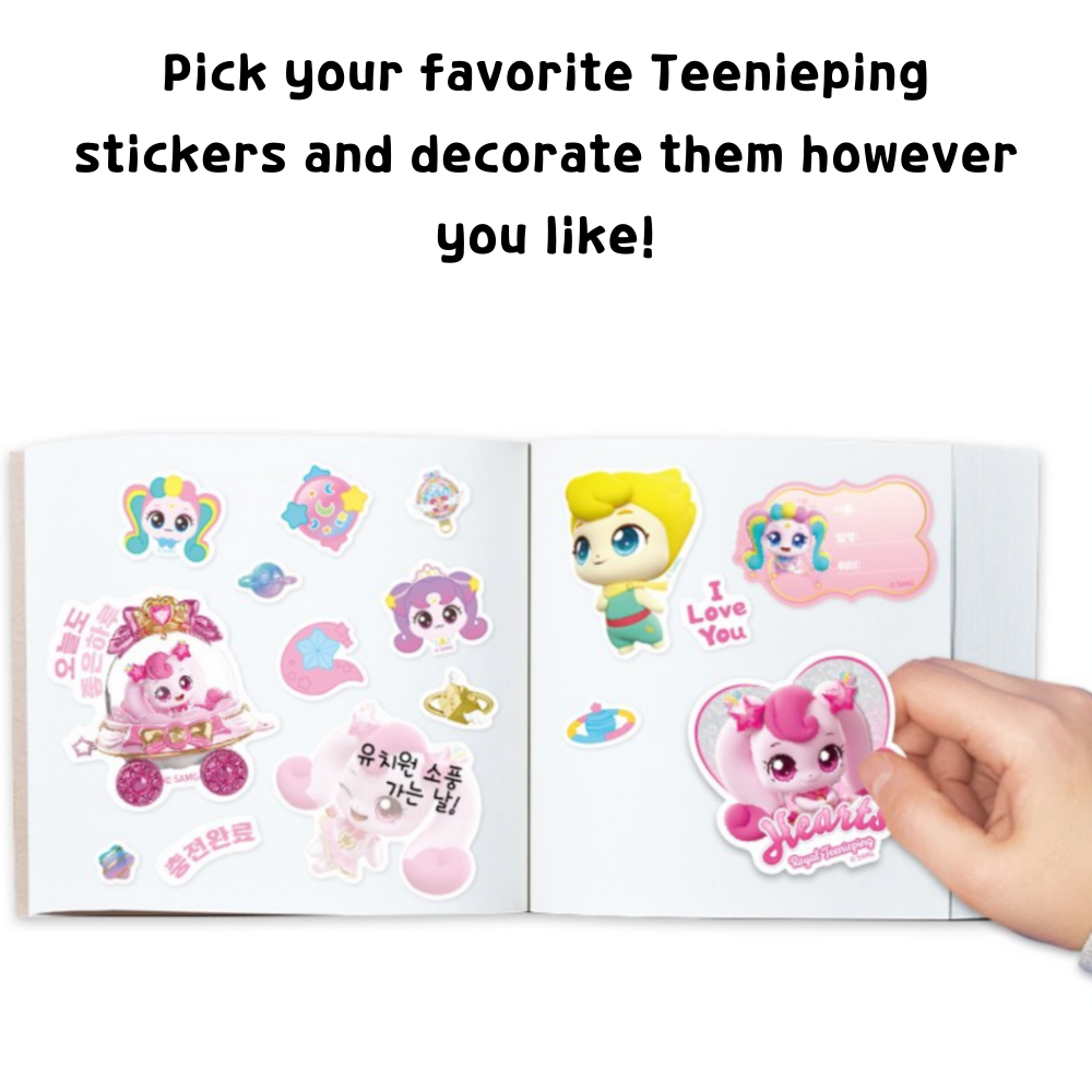 Season 5 Shooting Star Catch Teenieping Mini Sticker Book Teenieping ...