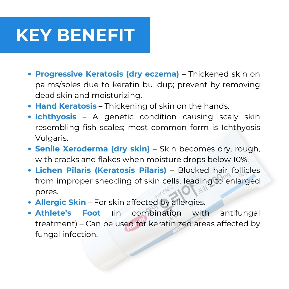 Hanmi Pharmaceutical Yuria Skin Softening Cream for Foot Care ...