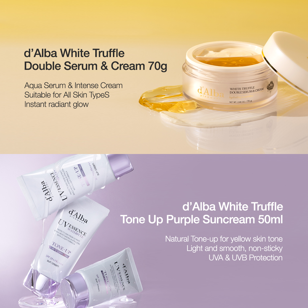 [d'Alba Official] d'Alba Full Care Set (First Spray Serum 100ml, Double Serum and Cream 70g ...