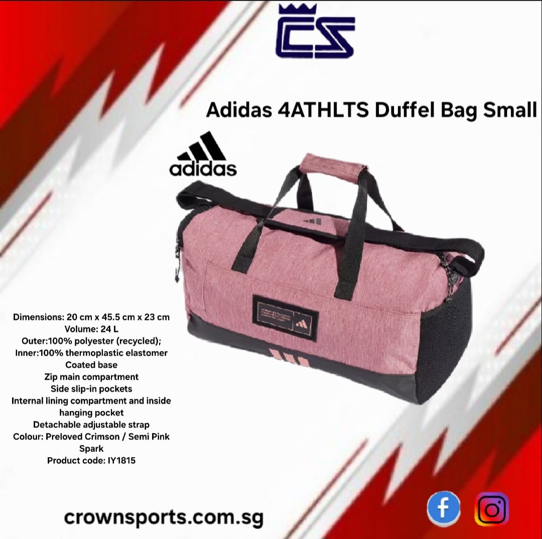 Adidas 4ATHLTS Duffel Bag Small IY1815 | Shopee Malaysia