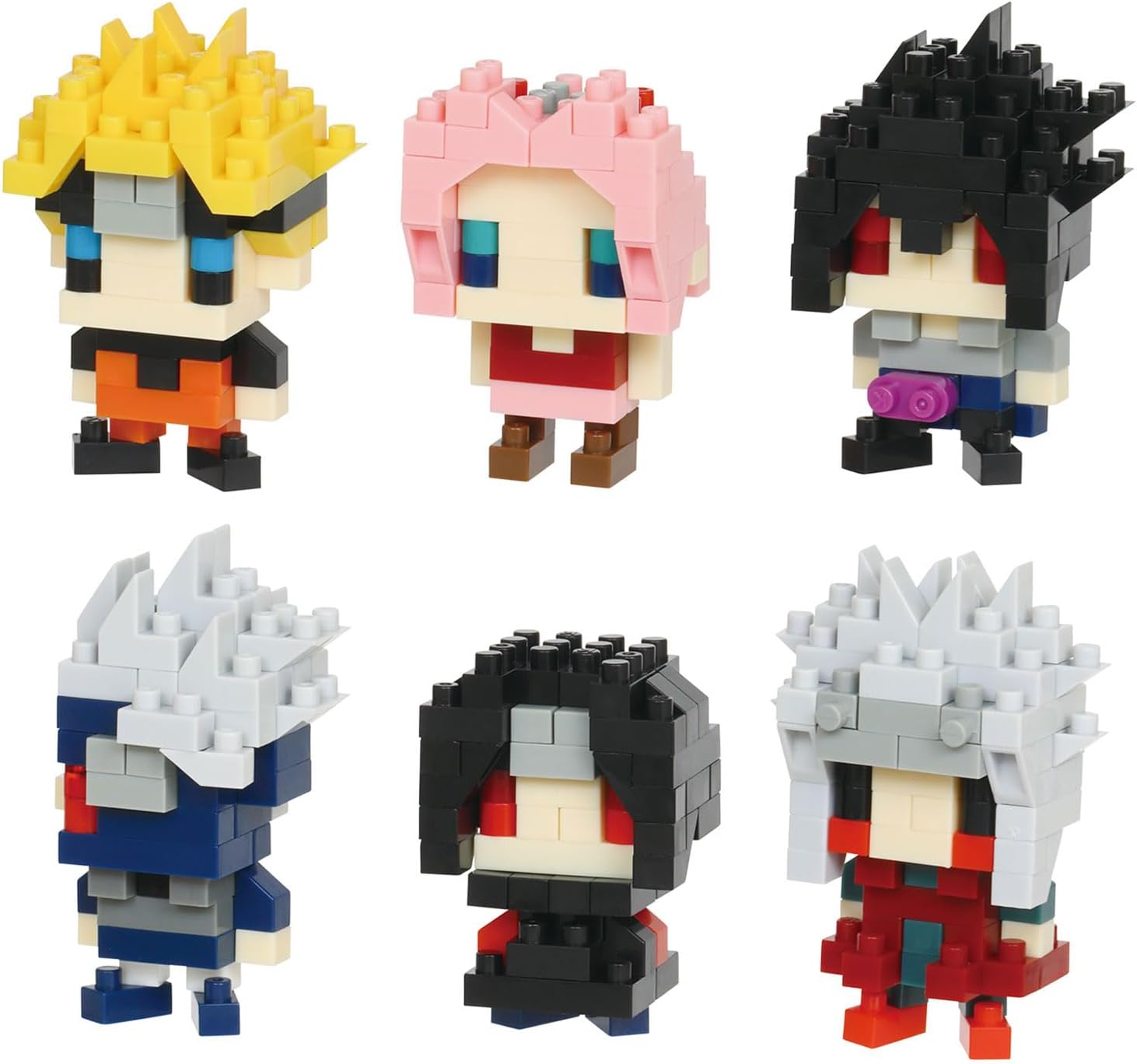 Official Japan Nanoblock Naruto Shippuden Mininano Series Itachi Uchiha ...