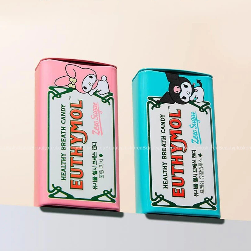 [EUTHYMOL] Sanrio Healthy Breath Candy 34g (Mymelody / Kuromi) | Shopee ...