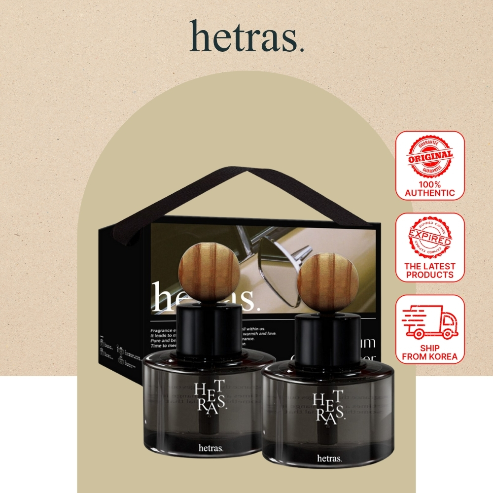 HETRAS Premium Fragrance Diffuser Set for Home & Office | Elegant Scented Gift (77ml x 2ea ...