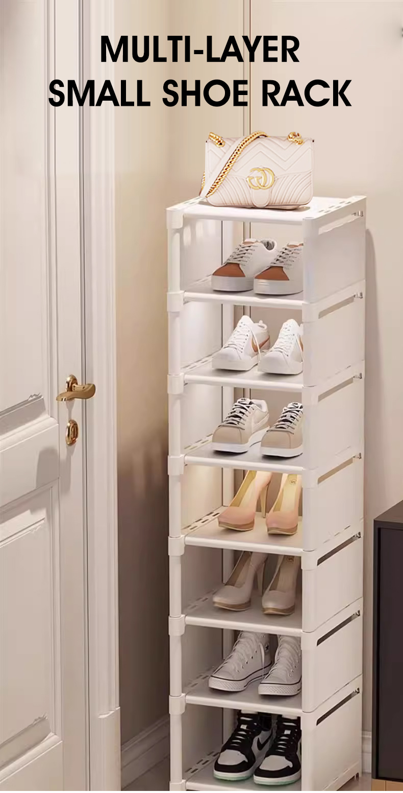 HXR Durable Fabric Simple Shoe Rack -Widen 6 Tier Storage Organizer for ...