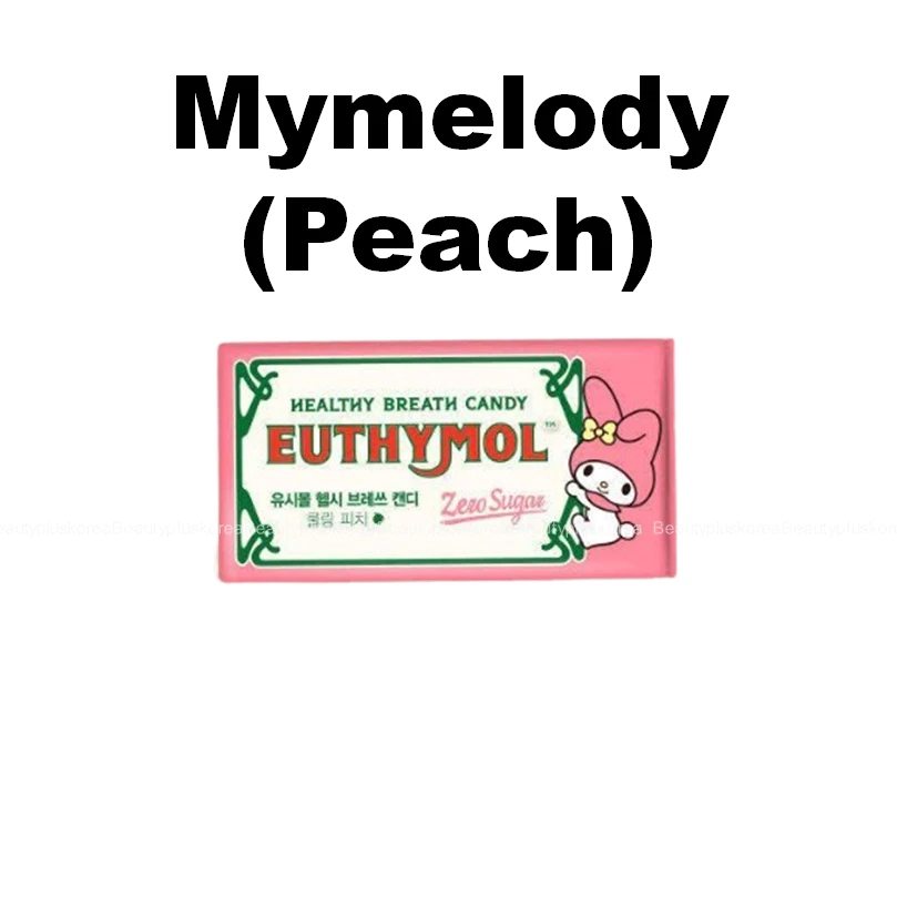 [EUTHYMOL] Sanrio Healthy Breath Candy 34g (Mymelody / Kuromi) | Shopee ...
