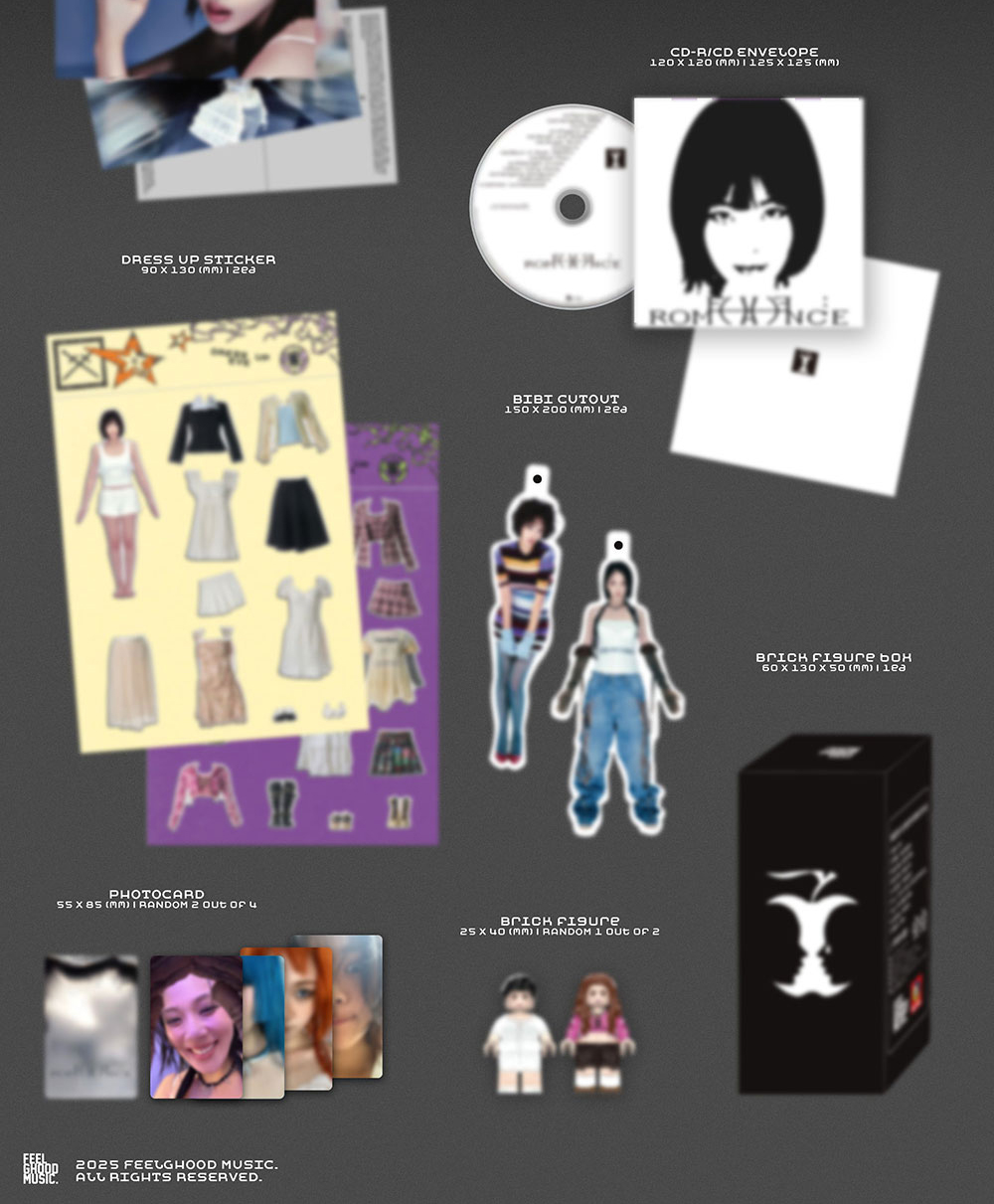 (STANDARD / SPECIAL ver.) BIBI [EVE : ROMANCE] 2nd Full Album (15th May ...