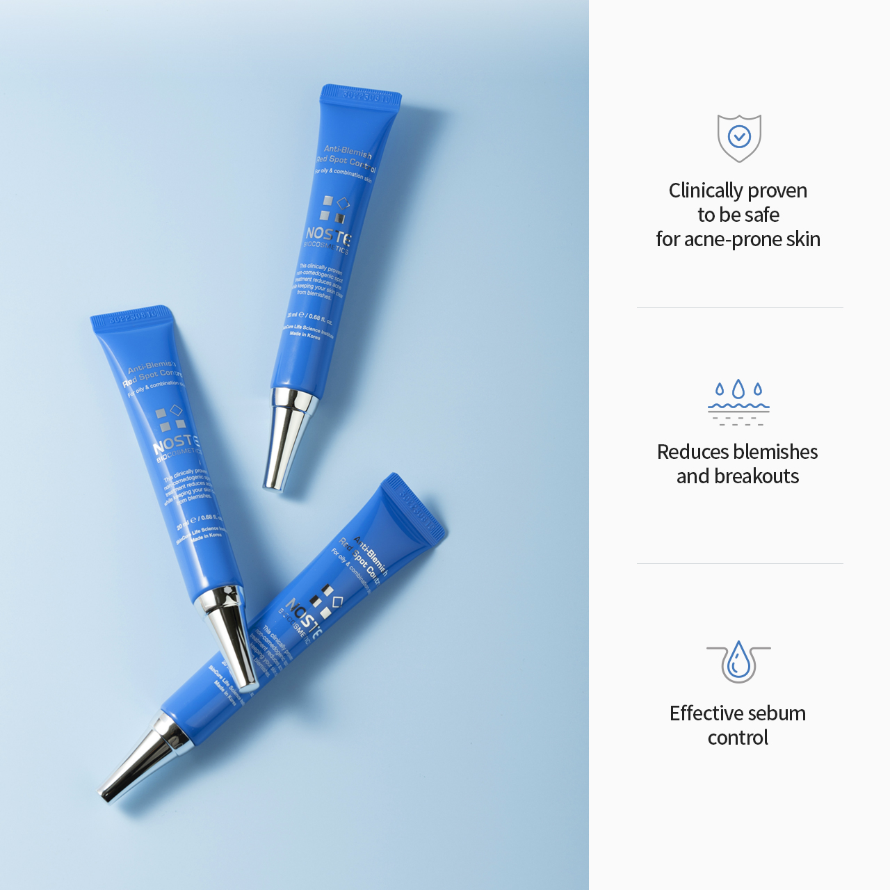 [NOSTE OFFICIAL] [Korea] Anti-Blemish Red Spot Control 20ml, Acne ...