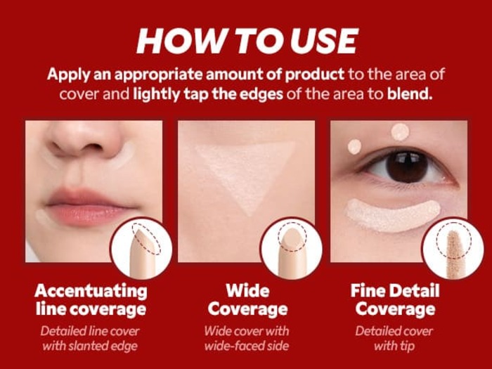 [TIRTIR] Glide & Hide Blurring Concealer 8g (Liquid 4g+Stick 4g ...