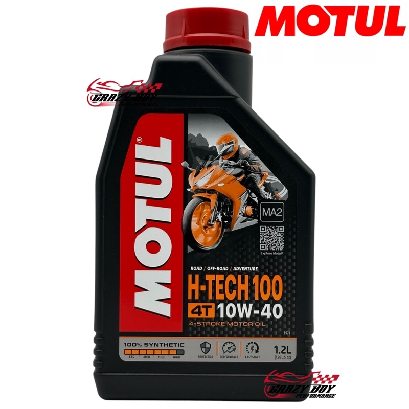 MOTUL ENGINE OIL 4T 1.2L 7000 10W40 RS150 RSX150 1.2 LITER MINYA HITAM ...