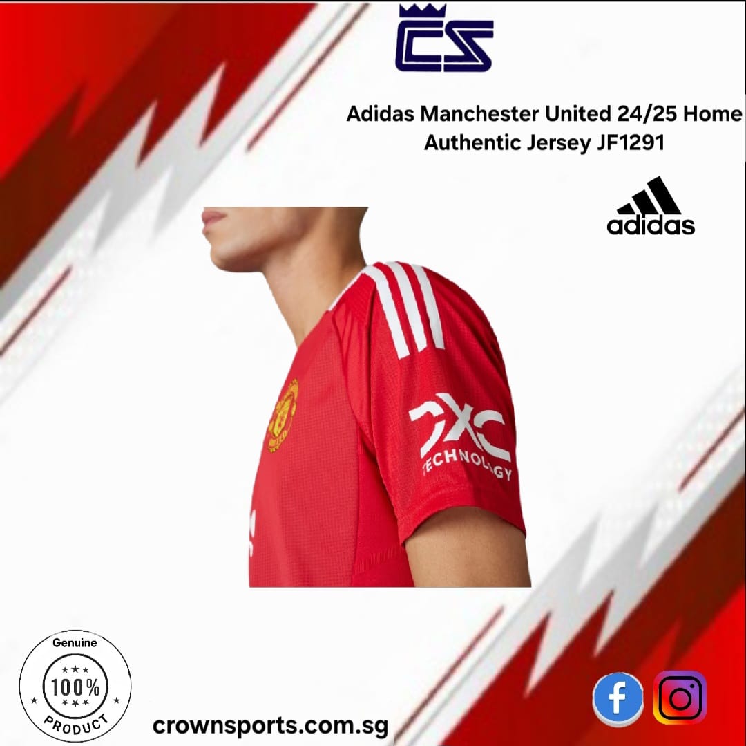 Adidas Manchester United 24/25 Home Authentic Jersey JF1291 | Shopee ...