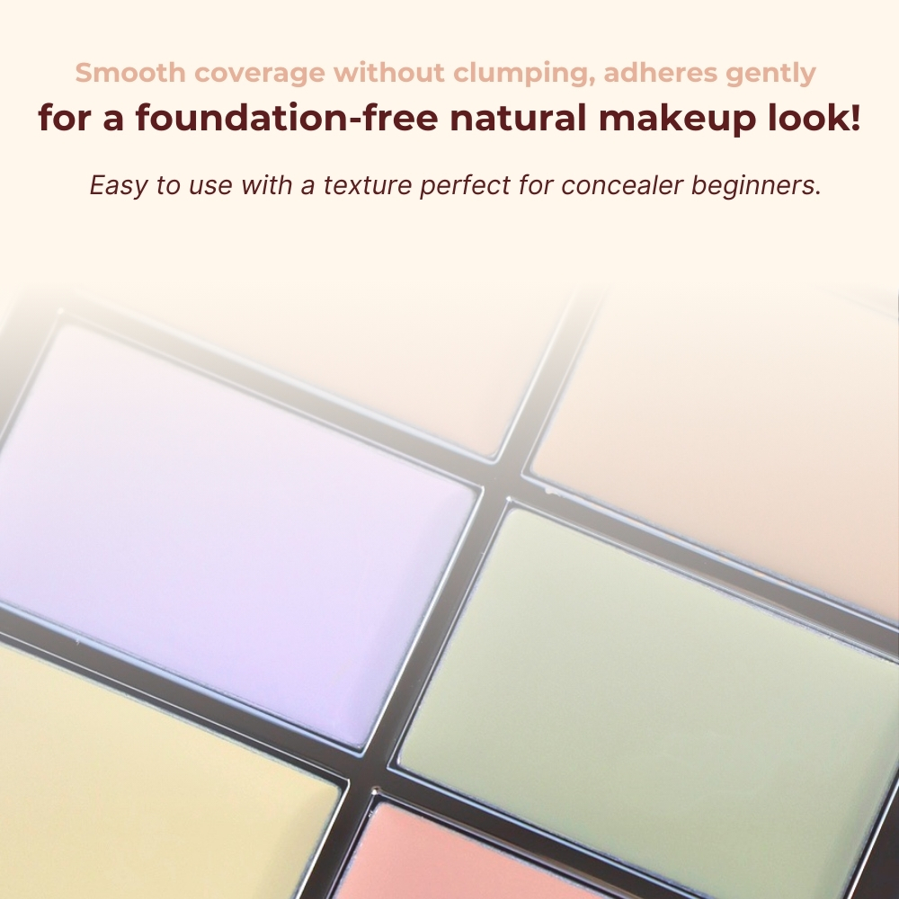 Wakemake Defining Cover Conceal Fit Palette 9g 2 Colors (01 Light / 02 Medium) | Shopee Malaysia