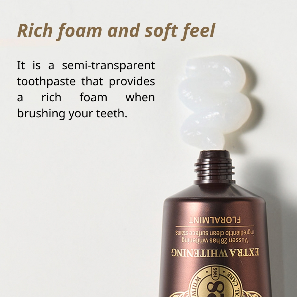 Vussen 28 Extra Whitening Toothpaste Bundle + Dental Care | Advanced ...