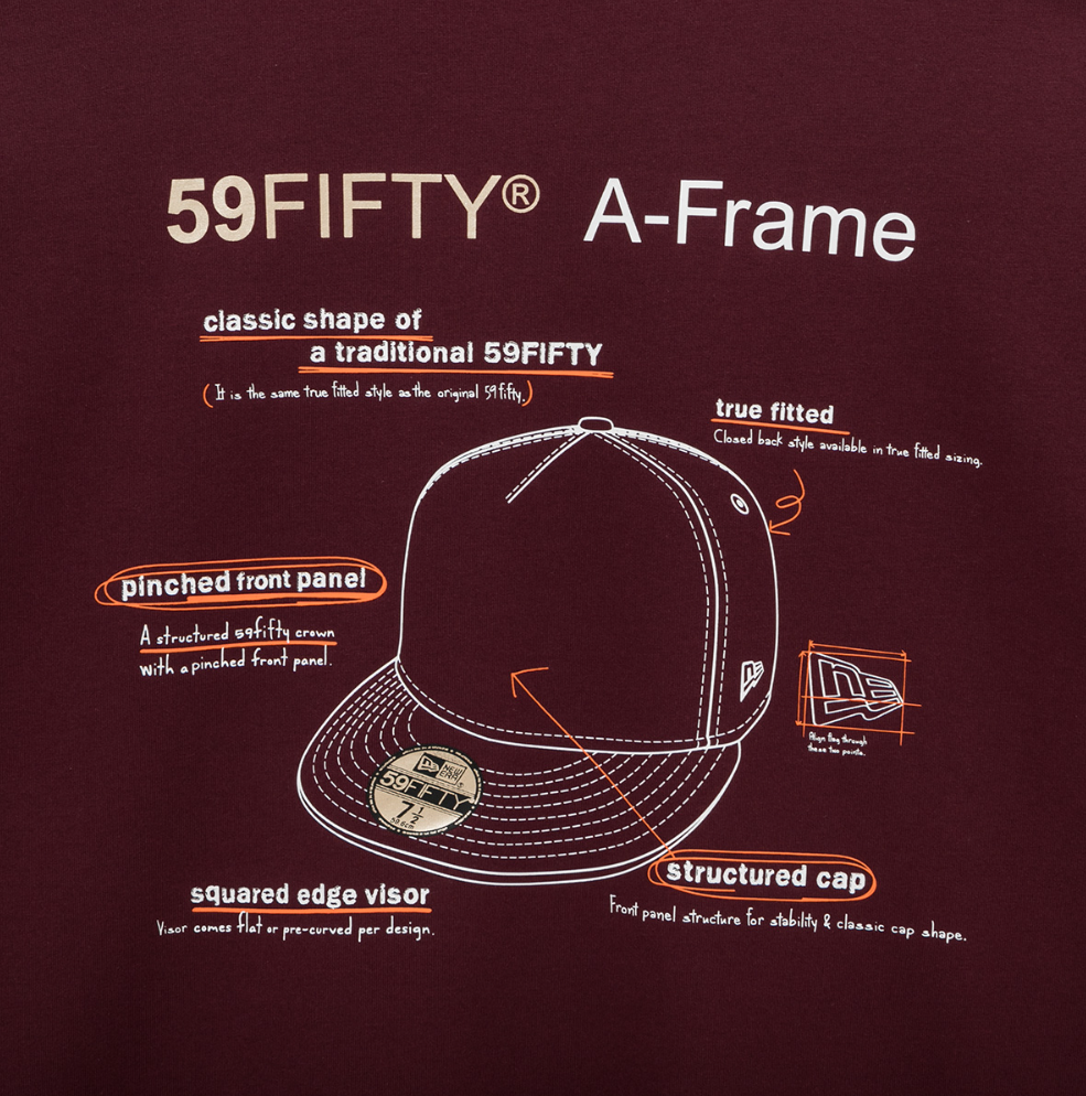 NEWERA 59FIFTY Newera Cap Description T-shirt (2025New) | Shopee Malaysia