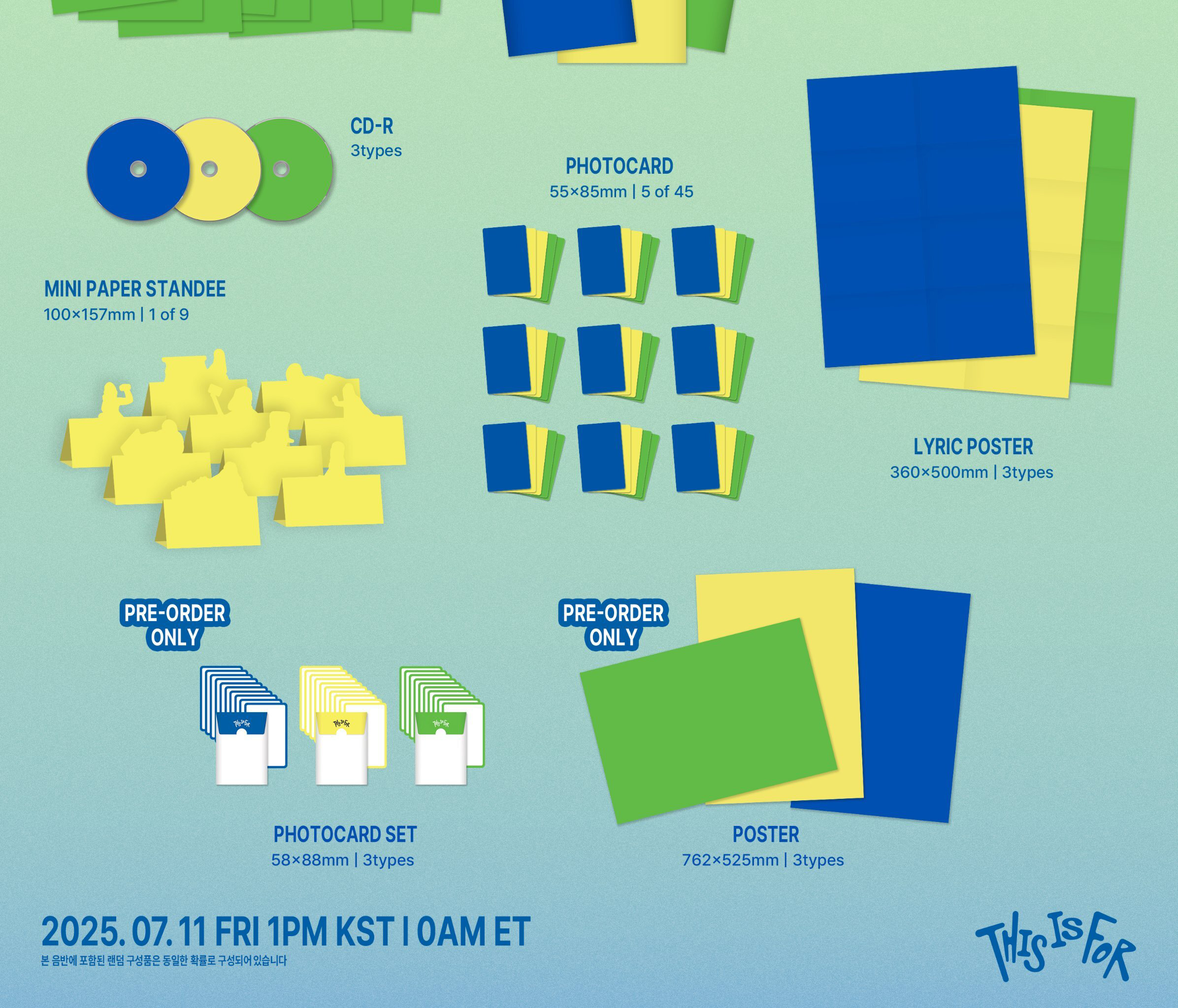 [POB] TWICE [THIS IS FOR] 4th Full Album (11th Jul.2025) | Shopee Malaysia