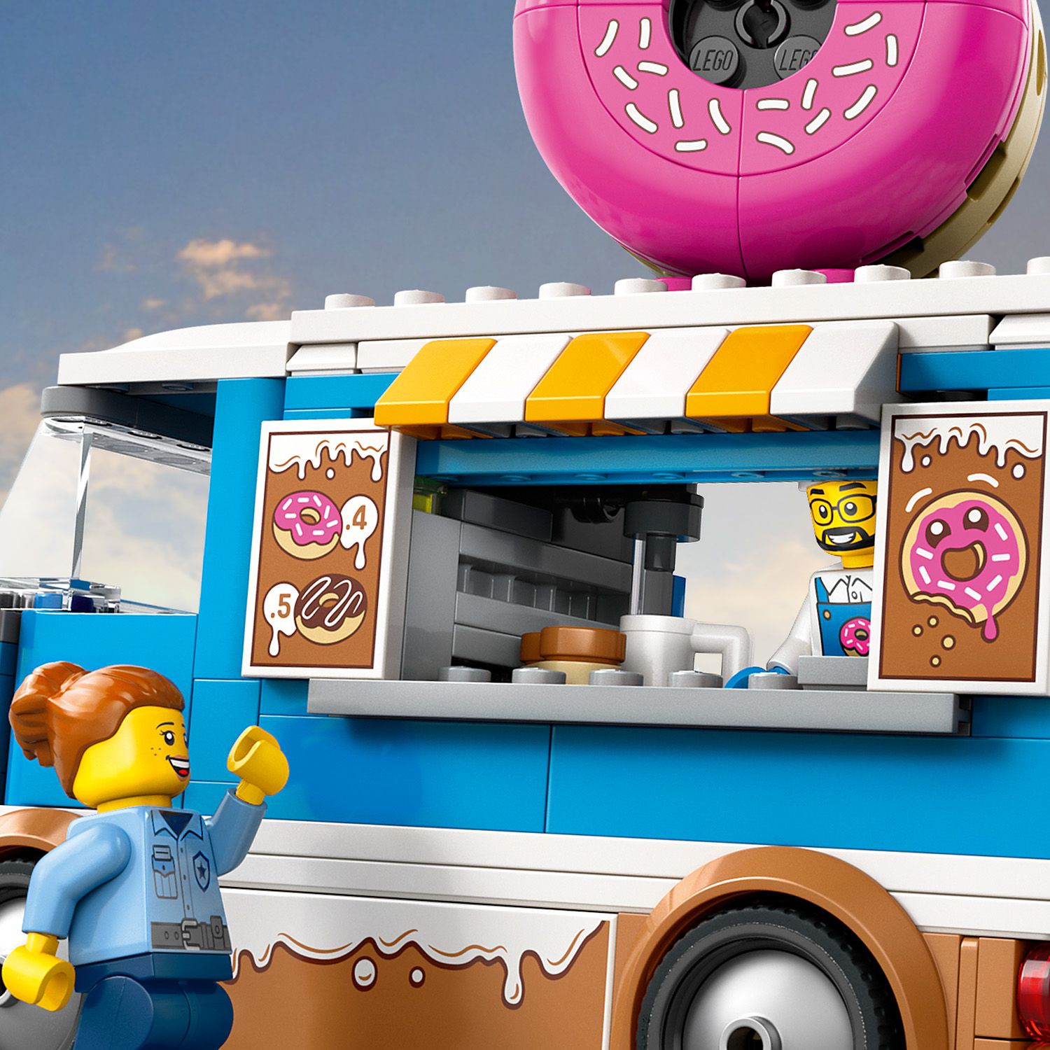 LEGO City 60452 Doughnut Truck (196 Pieces) | Shopee Malaysia