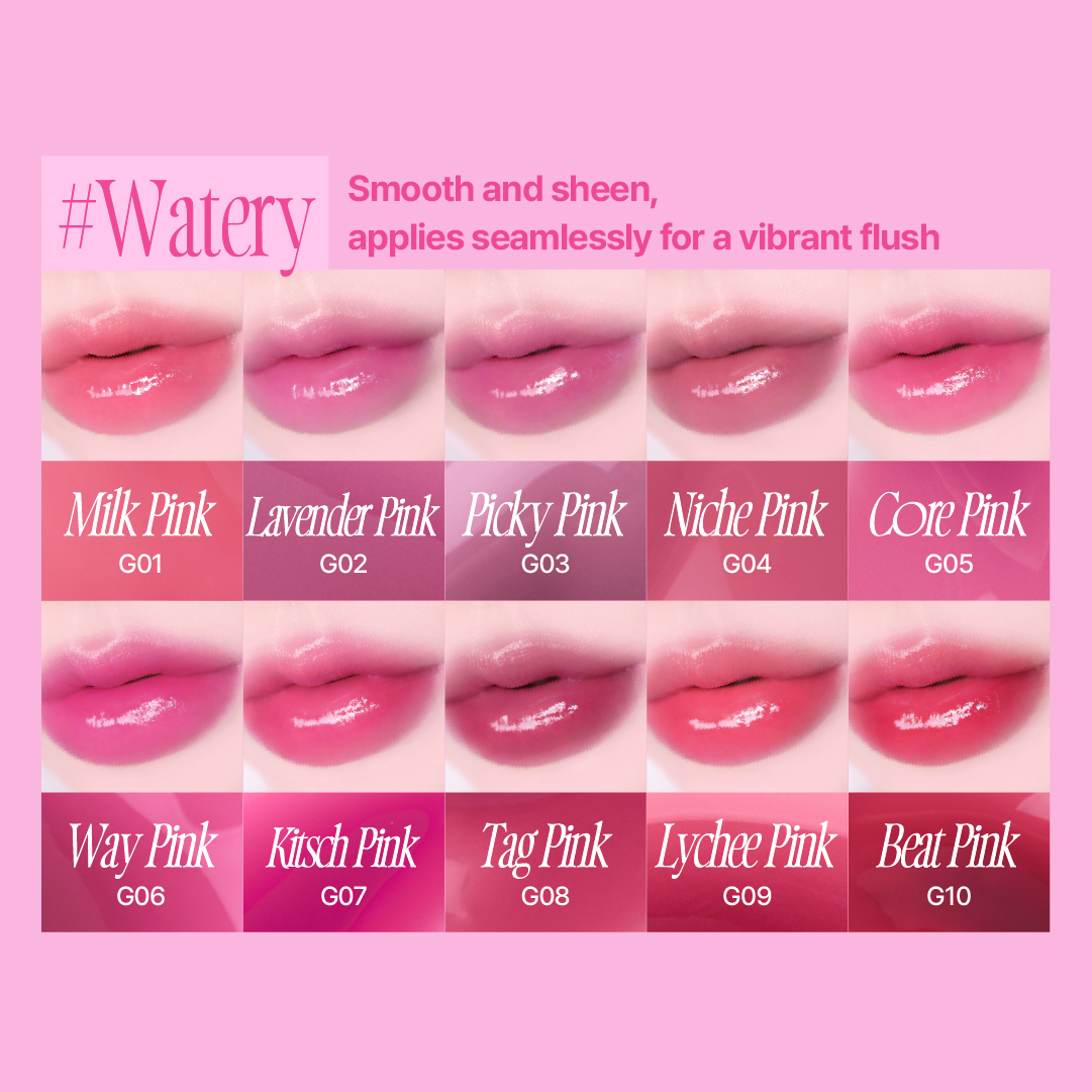 fwee Pink Obsession Stay-fit Lip Tint (20 colors) | Shopee Malaysia