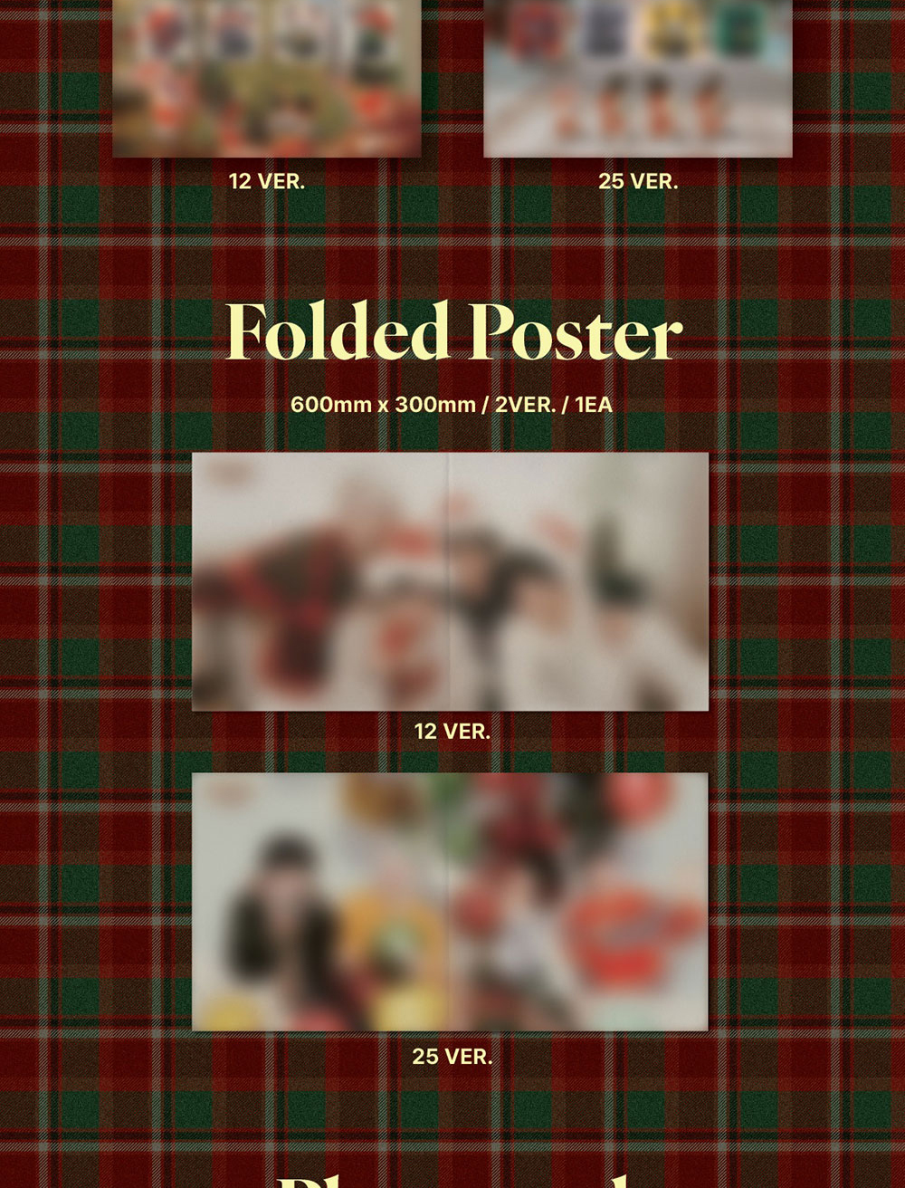 [POB] BANG&JUNG&YOO&MOON [CHRISTMAS WITH YOU] Christmas Special Album ...