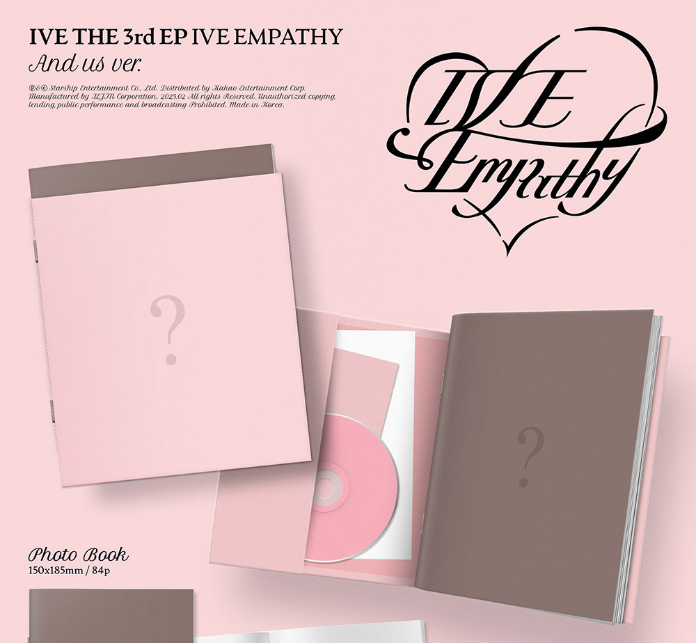 [POB] (STANDARD ver.) IVE [IVE EMPATHY] 3rd EP ALBUM (4th Feb.2025) | Shopee Malaysia