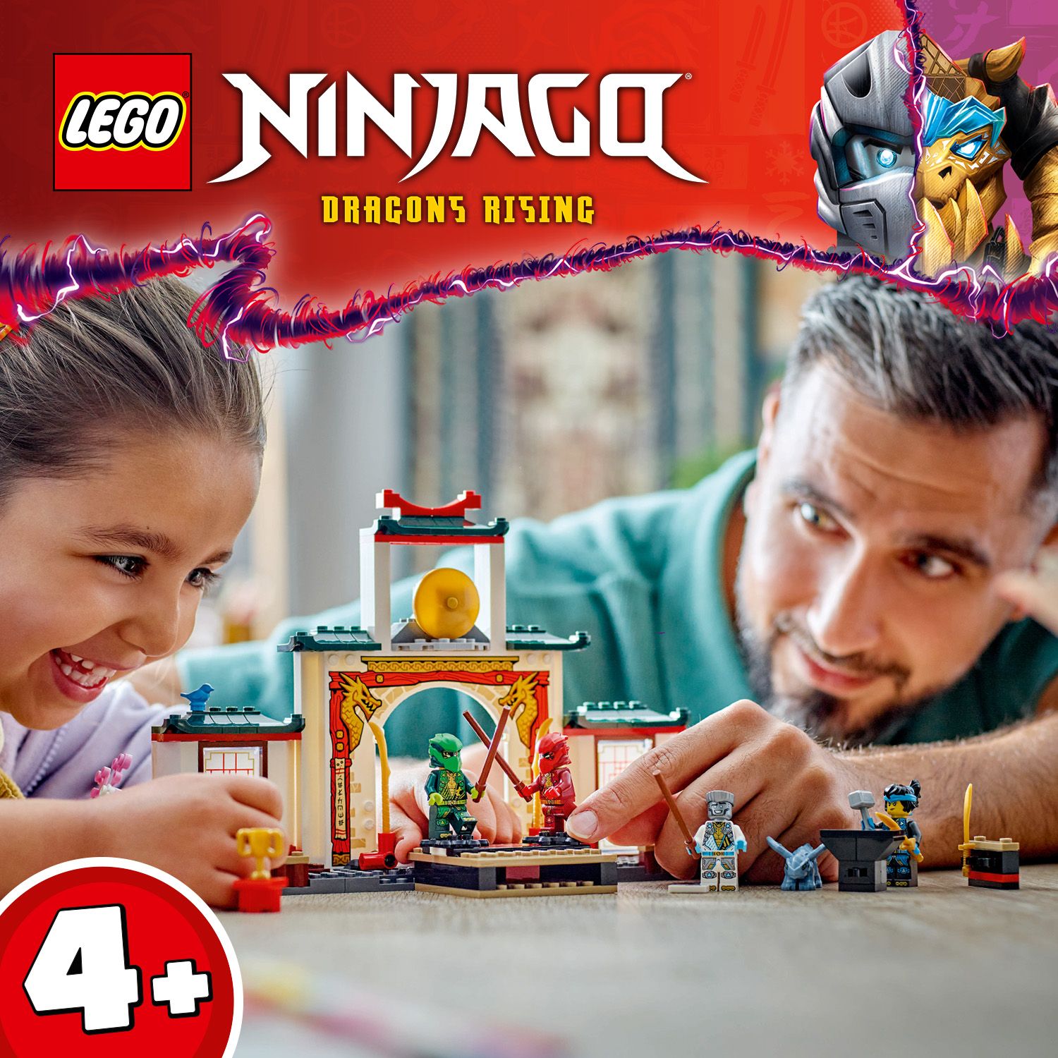 LEGO NINJAGO 71831 Ninja Spinjitzu Temple (158 Pieces) | Shopee Malaysia