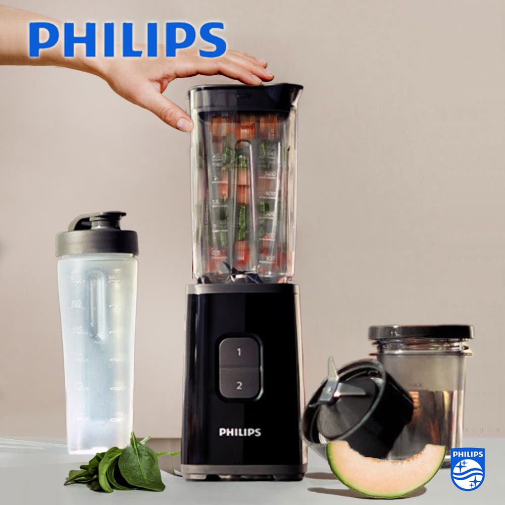 Philips Mini Blender HR2603/90 / Quick & Powerful Blending in a Compact ...