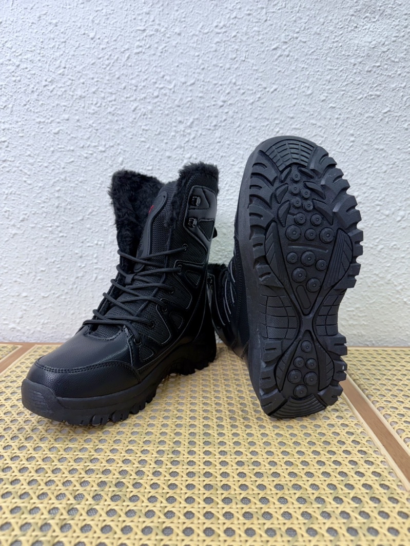 Winter Waterproof Snow Boots Men Winter Shoes Men 冬天鞋子 雪地靴 Anti Slip ...