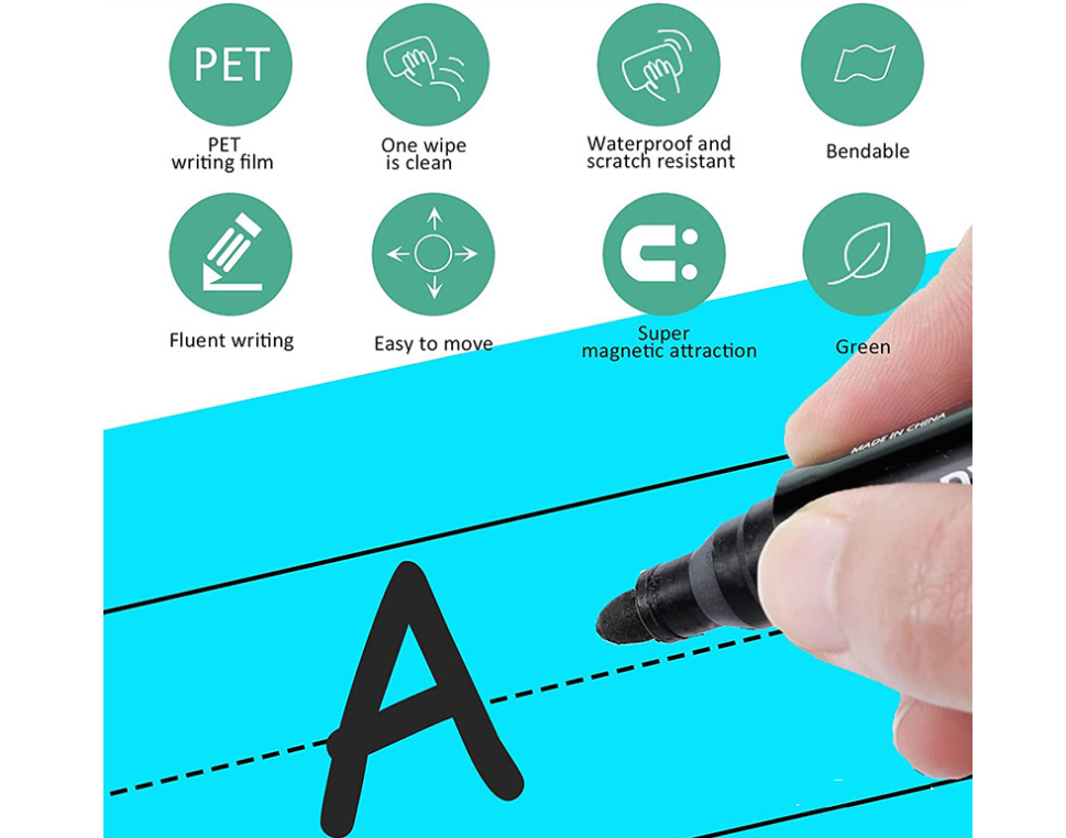 Sticker Labels Magnetic Erasable Notebook Paper Daily Dry Erase Board ...