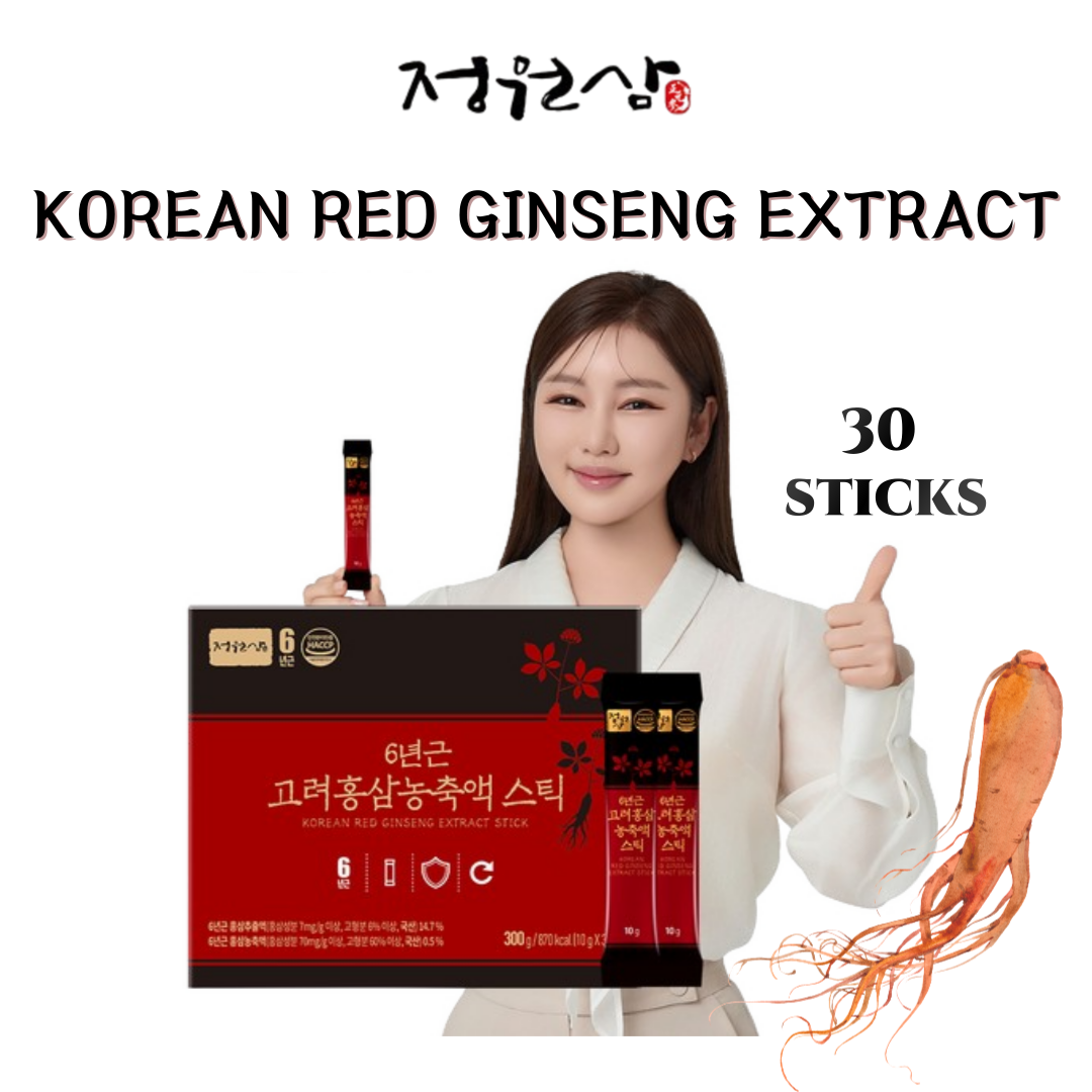 Korean Red Ginseng Extract 30 Sticks | | 6 YEARS RED GINSENG EXTRACT ...