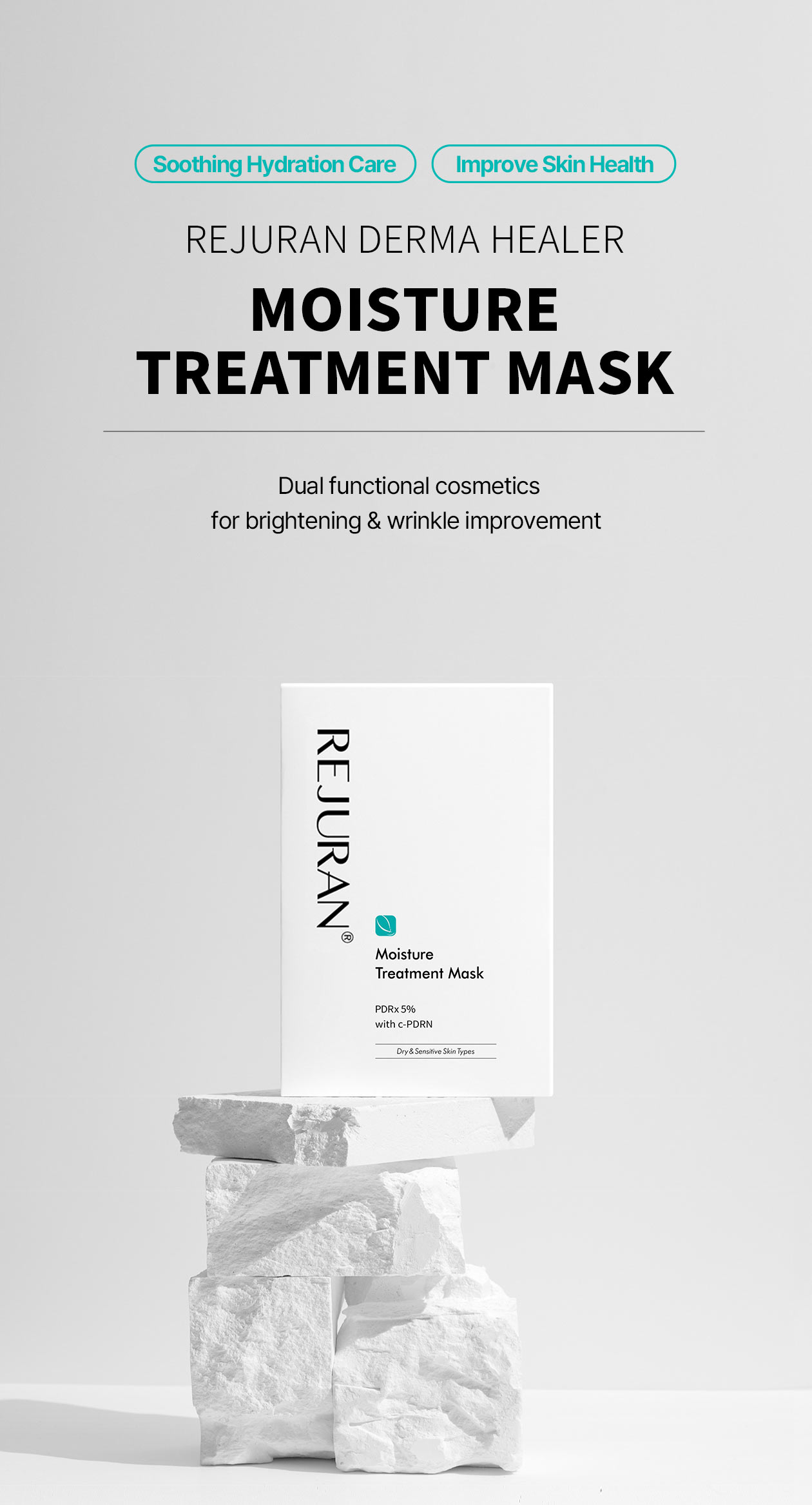 [REJURAN] Revitalize & Hydrate mask Set ( Turnover Mask + Moisture ...