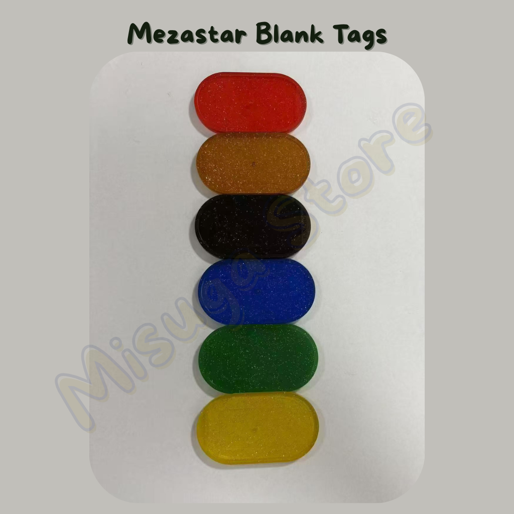 Pokémon Mezastar Blank Tags – Perfect for Custom Stickers! | Shopee ...