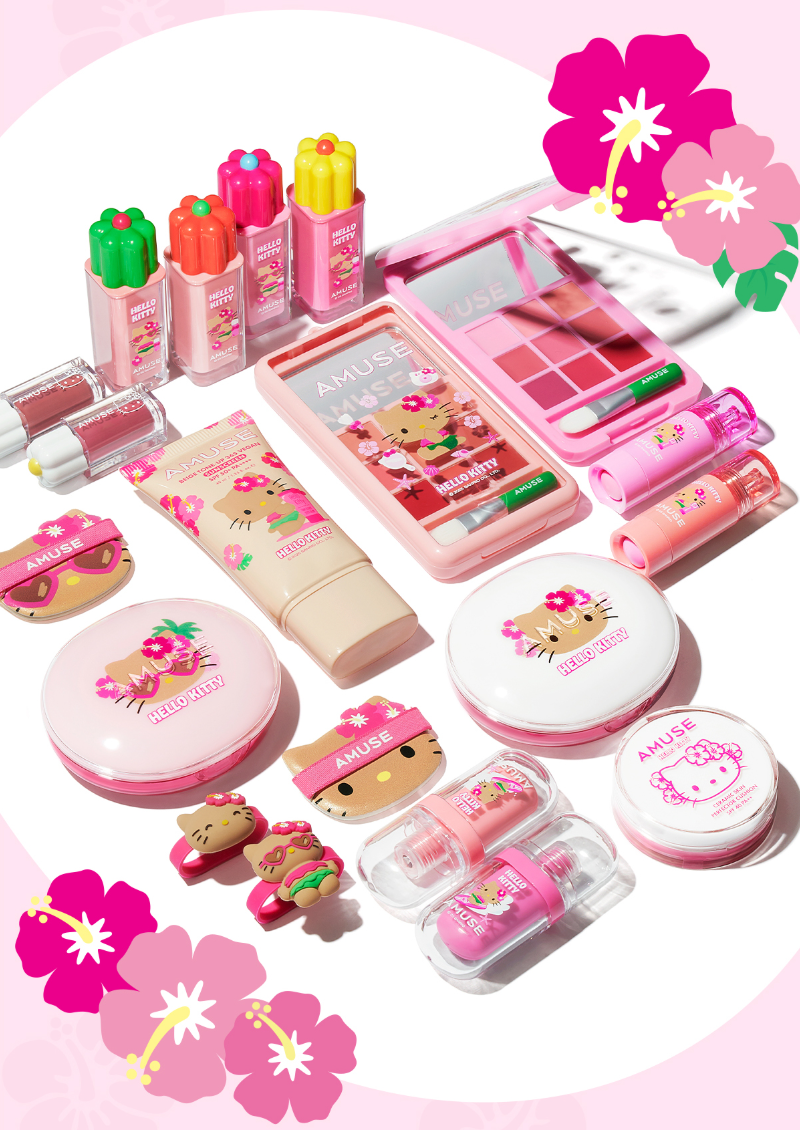 [AMUSE x TANNING HELLO KITTY] Jang Won Young Pick Dew Power Vegan ...