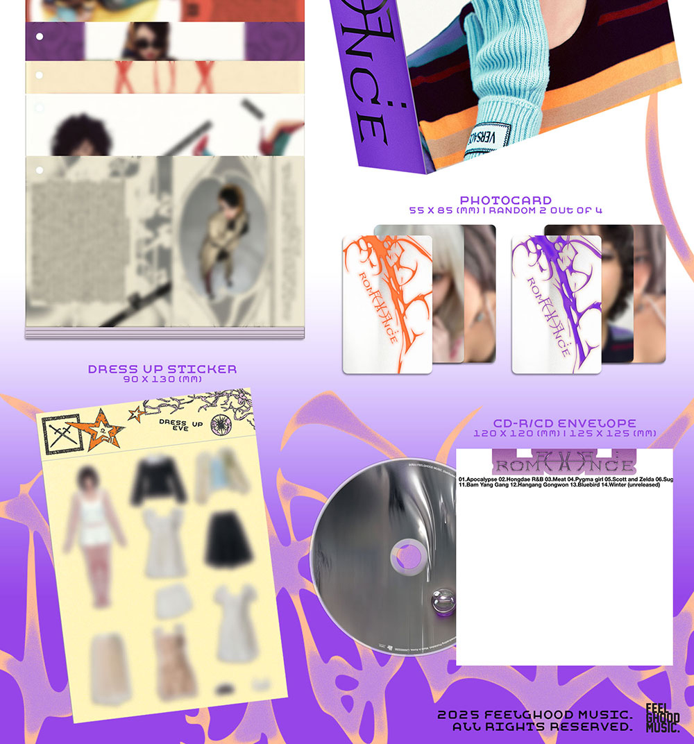 (STANDARD / SPECIAL ver.) BIBI [EVE : ROMANCE] 2nd Full Album (15th May ...