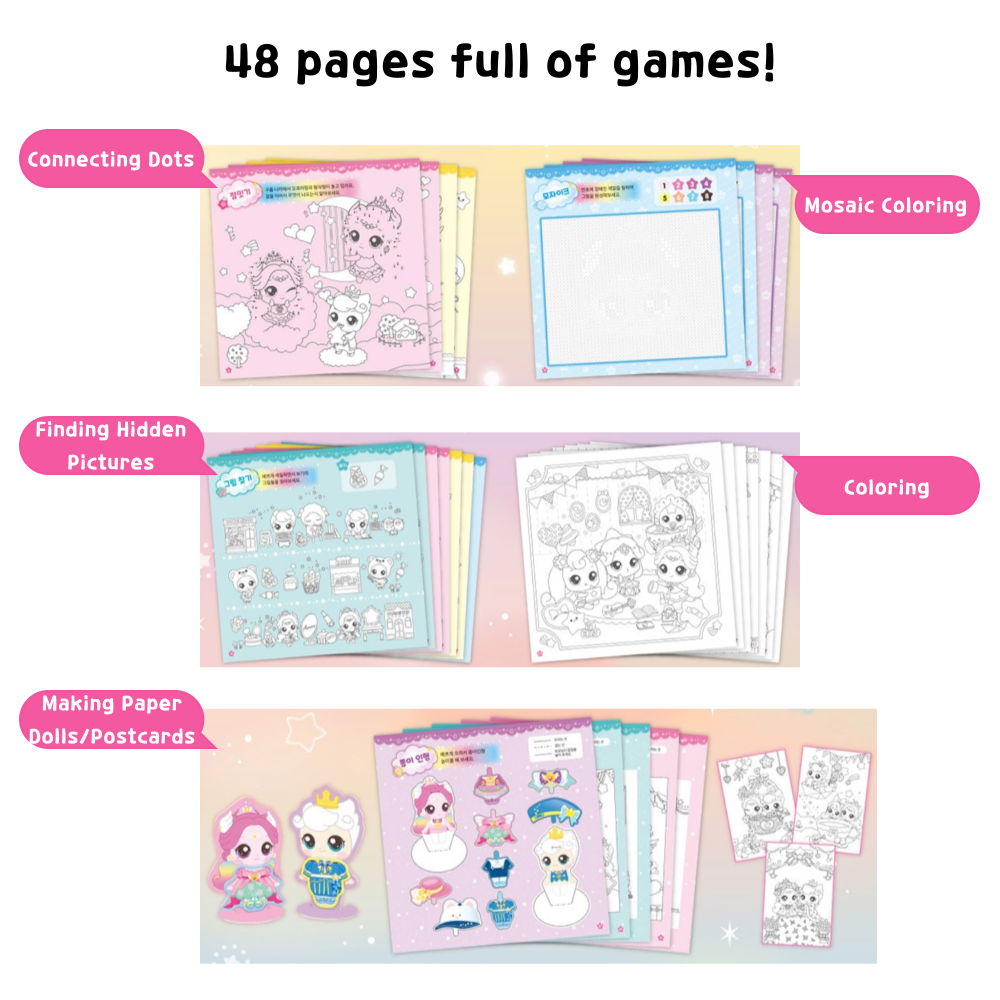 Season 5 Shooting Star Catch Teenieping Play Book Teenieping Coloring ...