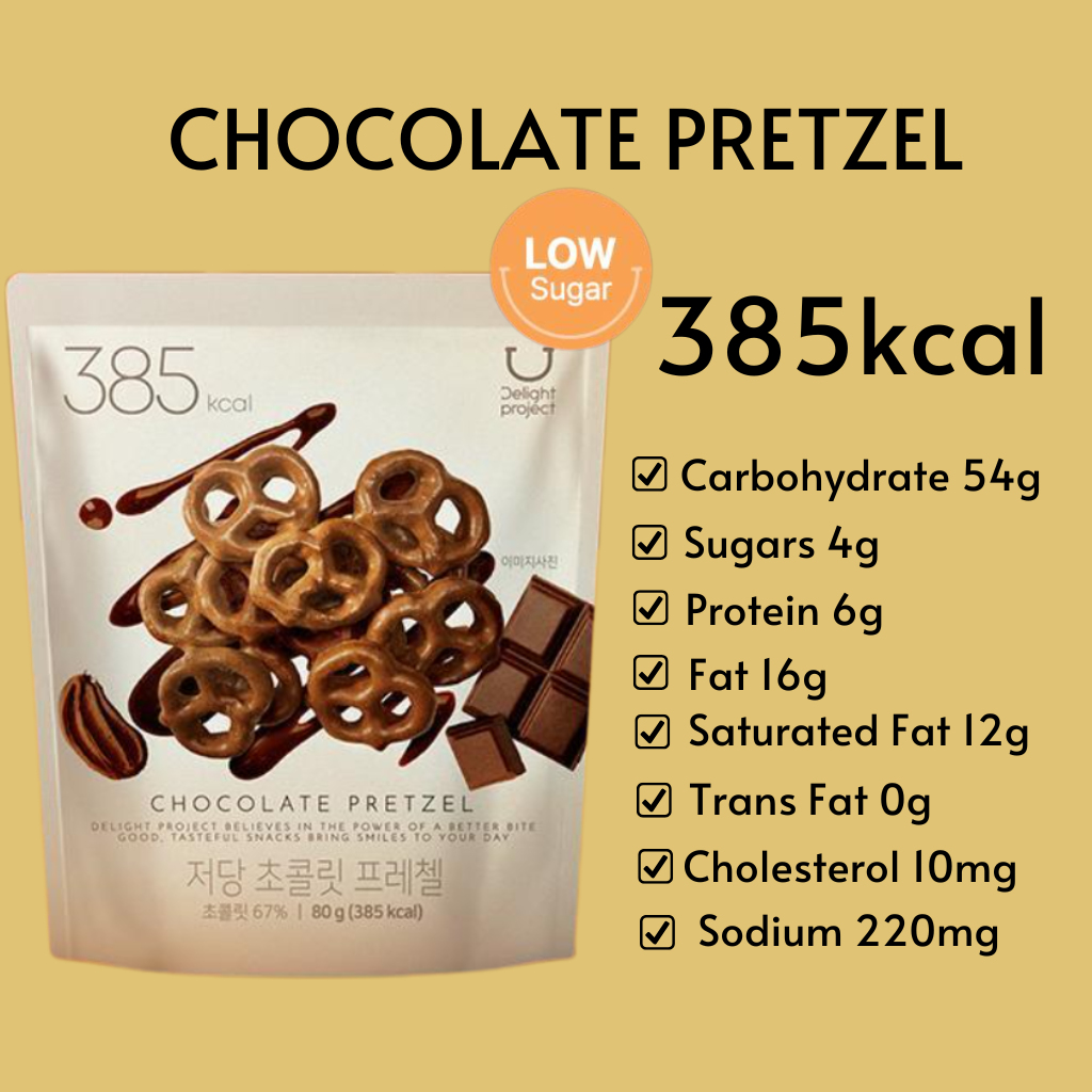 Olive Young Delight Project Low Calorie Pretzel /Butter Garlic /Onion ...